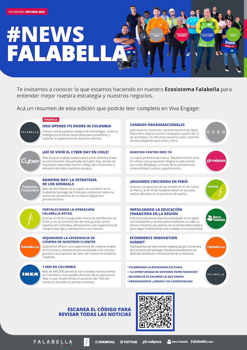 Newsletter Falabella: Edición#4 - PORTAL F